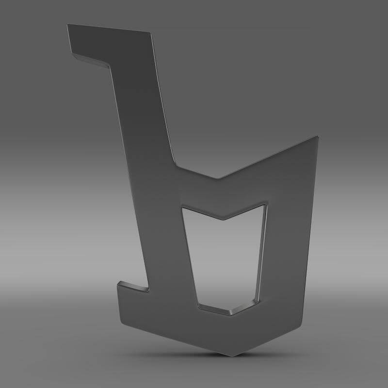 Bertone Logo - 3D Model by Creative Idea Studio