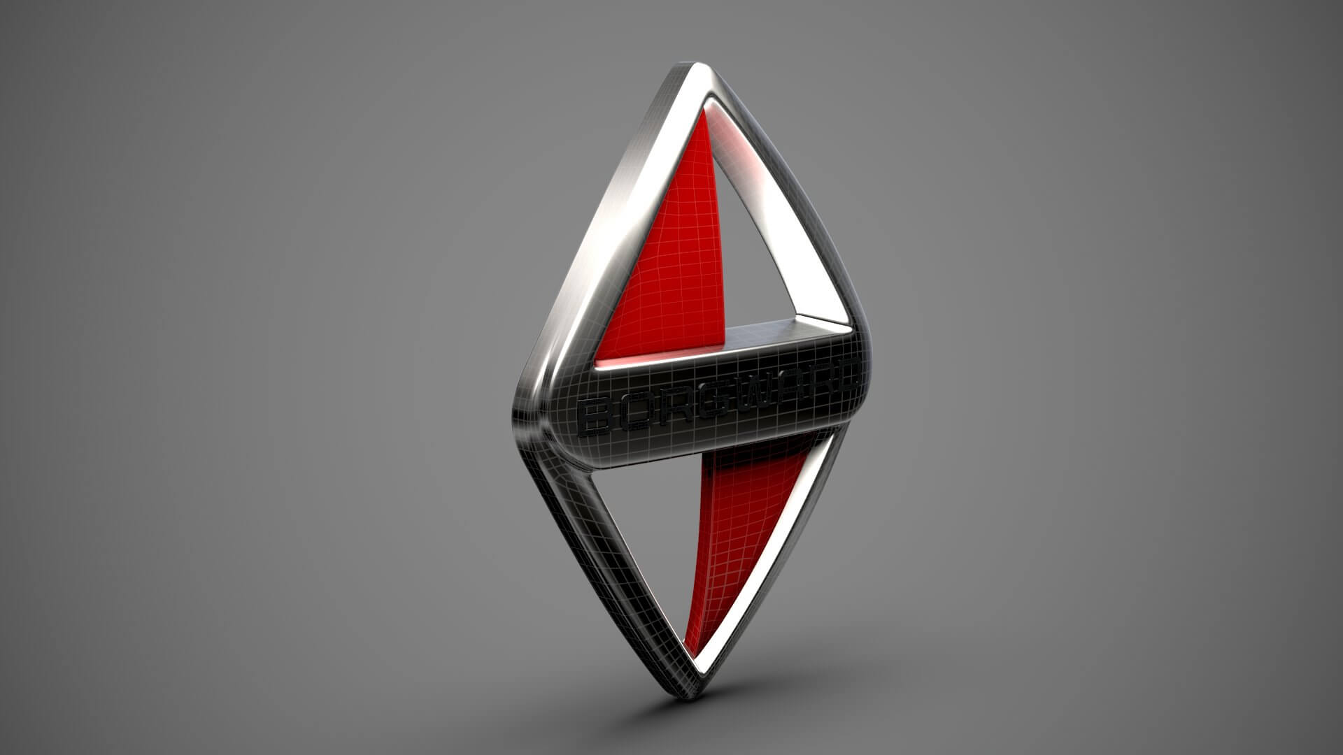 Red Triangle Car Logo