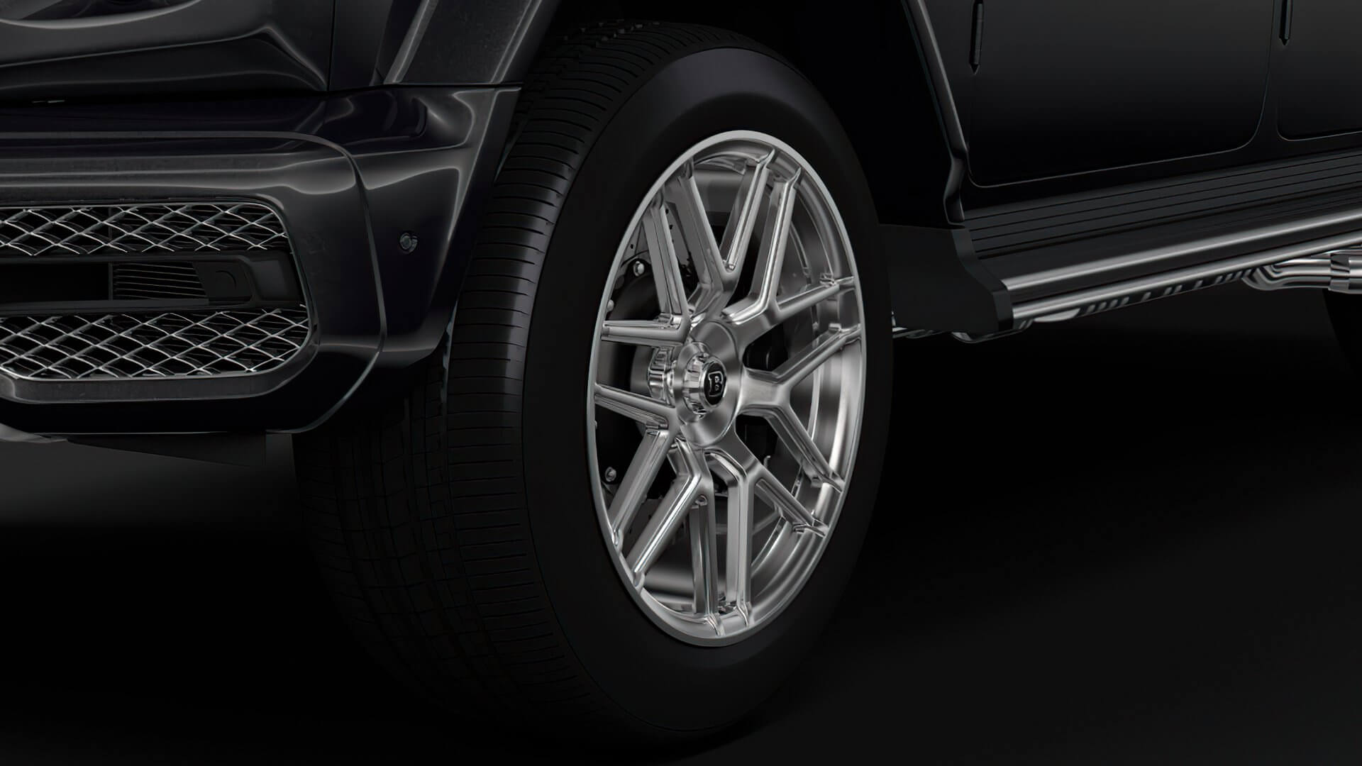 Brabus G 65 W464 2019 Wheel - 3D Model by Creative Idea Studio