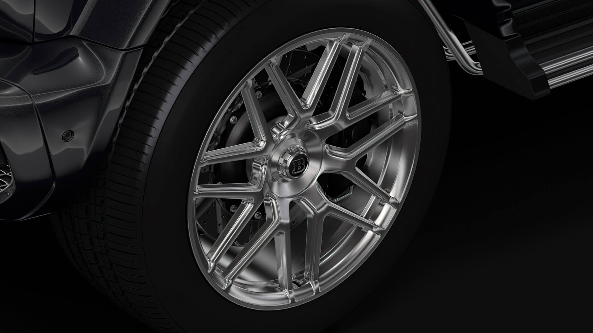 Brabus G 65 W464 2019 Wheel - 3D Model by Creative Idea Studio