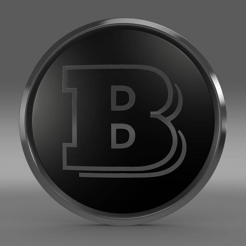 Brabus Logo - 3D Model by Creative Idea Studio
