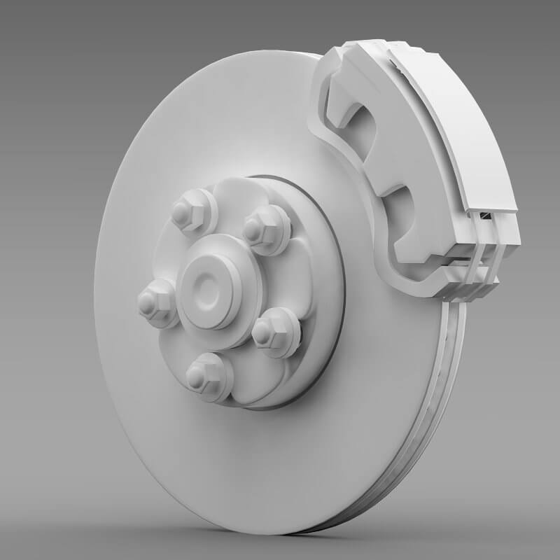 Brakes - 3D Model by Creative Idea Studio