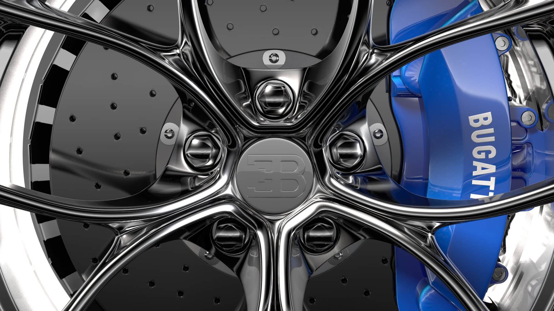 Bugatti Chiron Wheel 2 - 3D Model by Creative Idea Studio