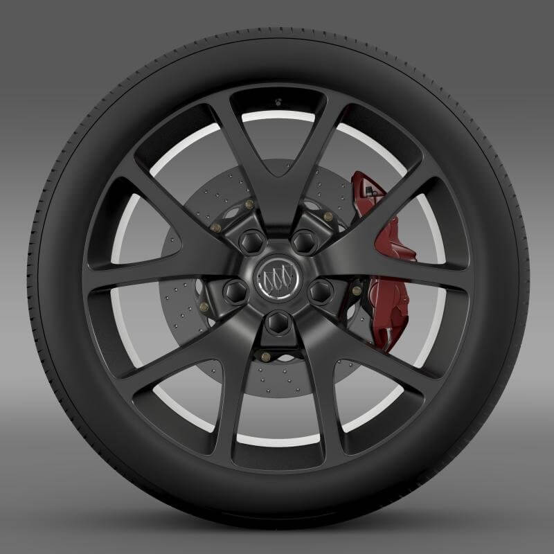 Buick Regal GS Wheel - 3D Model by Creative Idea Studio