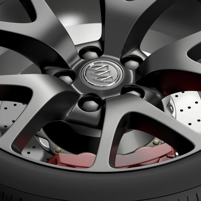 Buick Regal GS Wheel - 3D Model by Creative Idea Studio