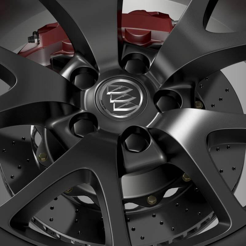 Buick Regal GS Wheel - 3D Model by Creative Idea Studio