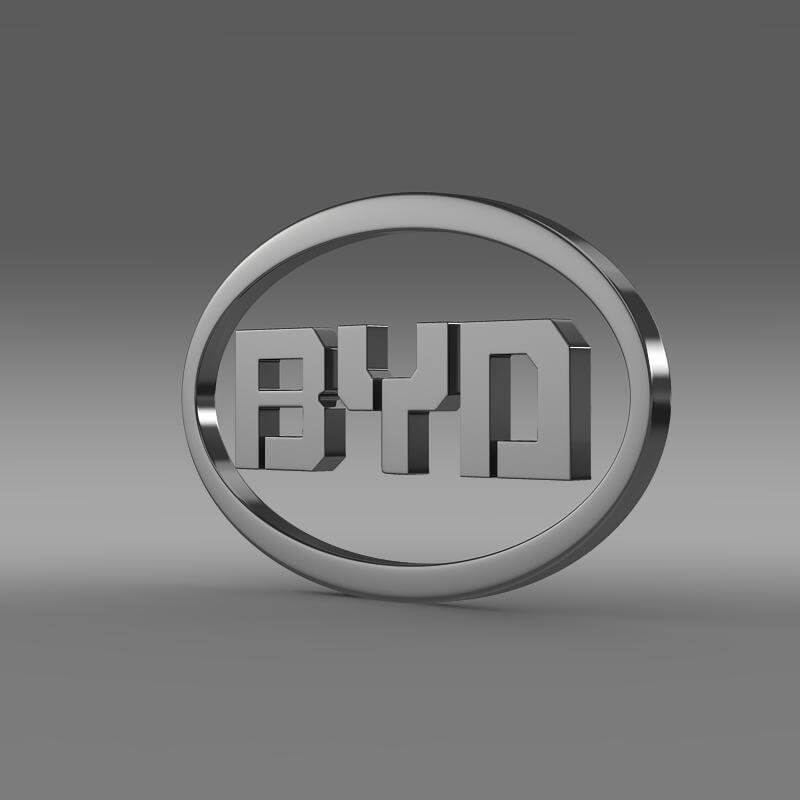 Byd Logo - 3D Model by Creative Idea Studio