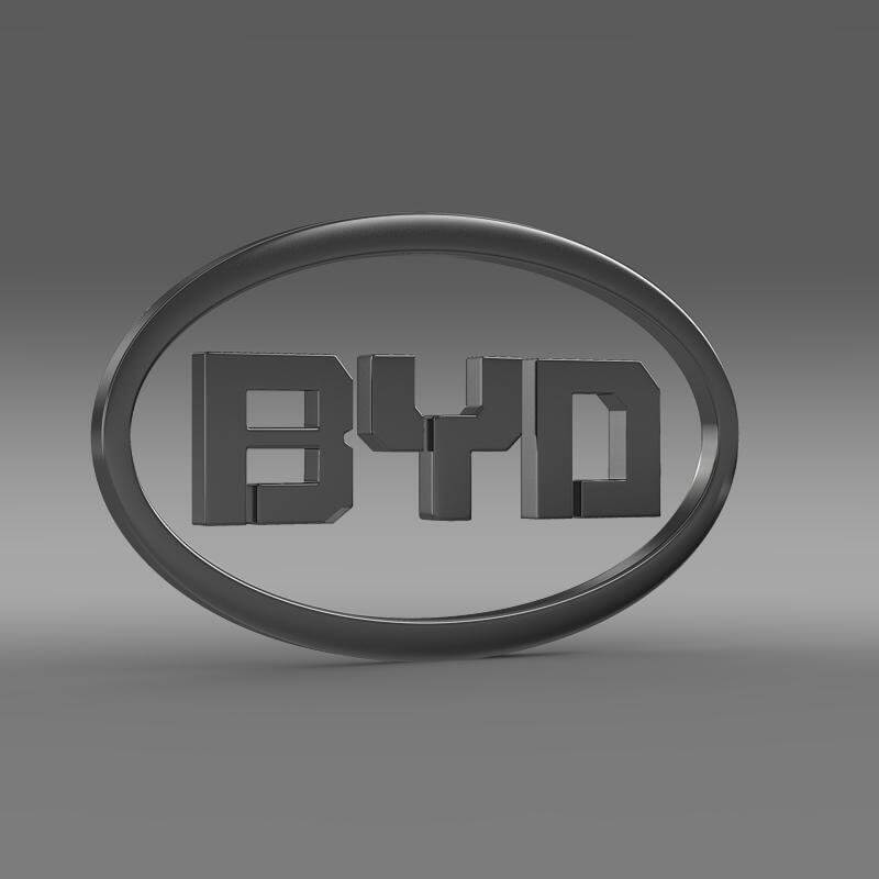 Byd Logo - 3D Model by Creative Idea Studio