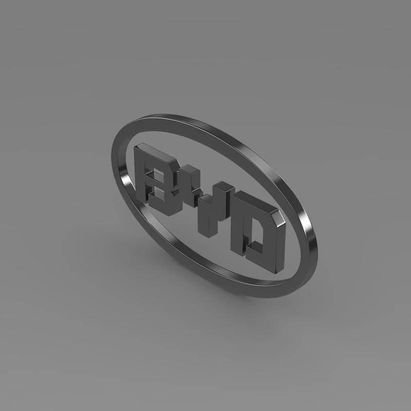 Byd Logo - 3D Model by Creative Idea Studio