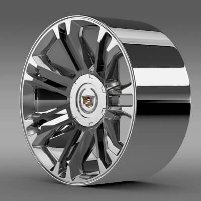 Cadillac Escalade 2013 Rim - 3D Model by Creative Idea Studio