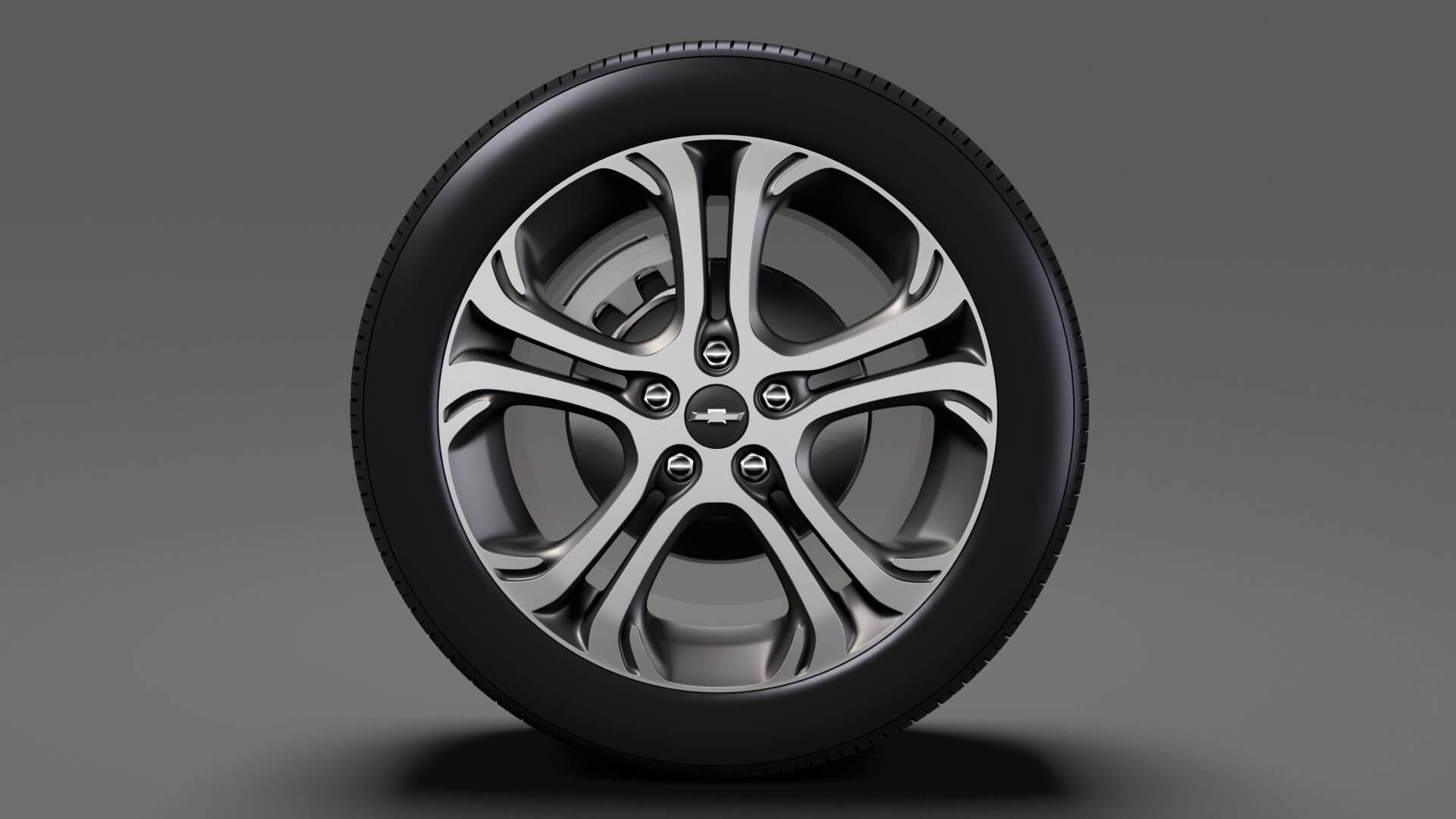 Chevrolet Bolt EV Wheel - 3D Model by Creative Idea Studio