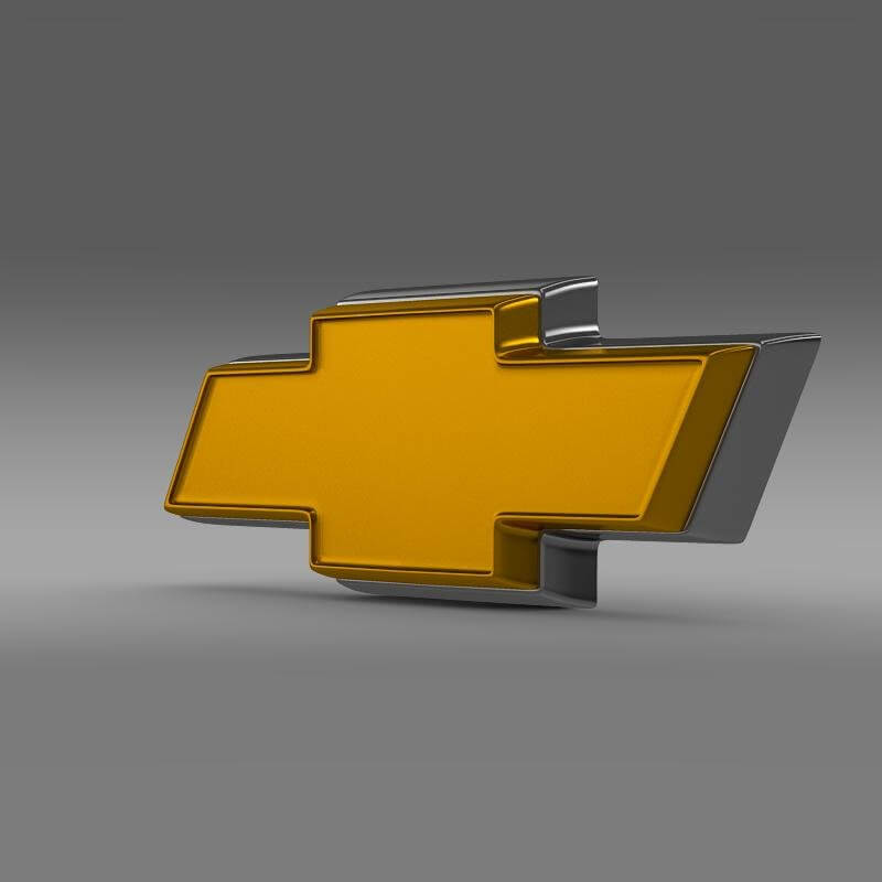 Chevrolet Logo - 3D Model by Creative Idea Studio