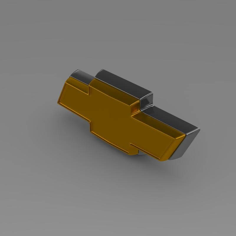 Chevrolet Logo - 3D Model by Creative Idea Studio
