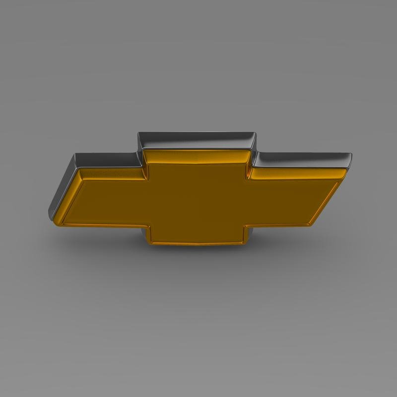 Chevrolet Logo - 3D Model by Creative Idea Studio