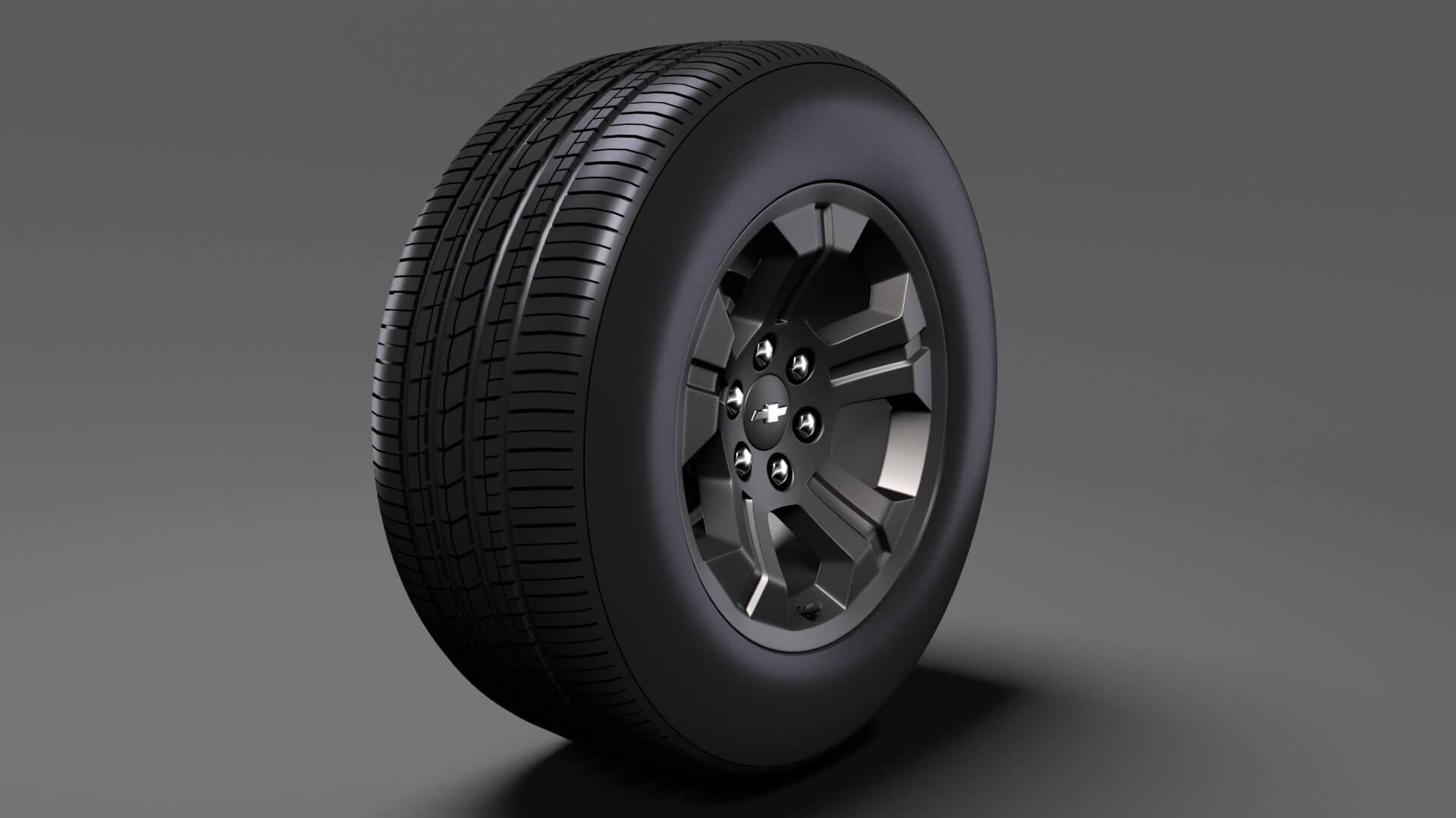 Chevrolet Silverado LT Z71 Wheel 2017 - 3D Model by Creative Idea Studio