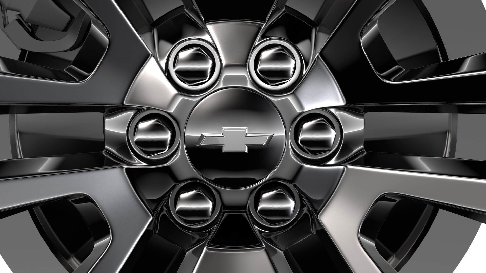 Chevrolet Silverado LTZ Wheel 2017 - 3D Model by Creative Idea Studio