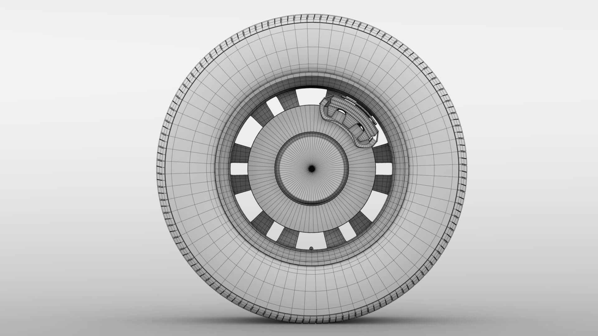 Chevrolet Silverado LTZ Wheel 2017 - 3D Model by Creative Idea Studio