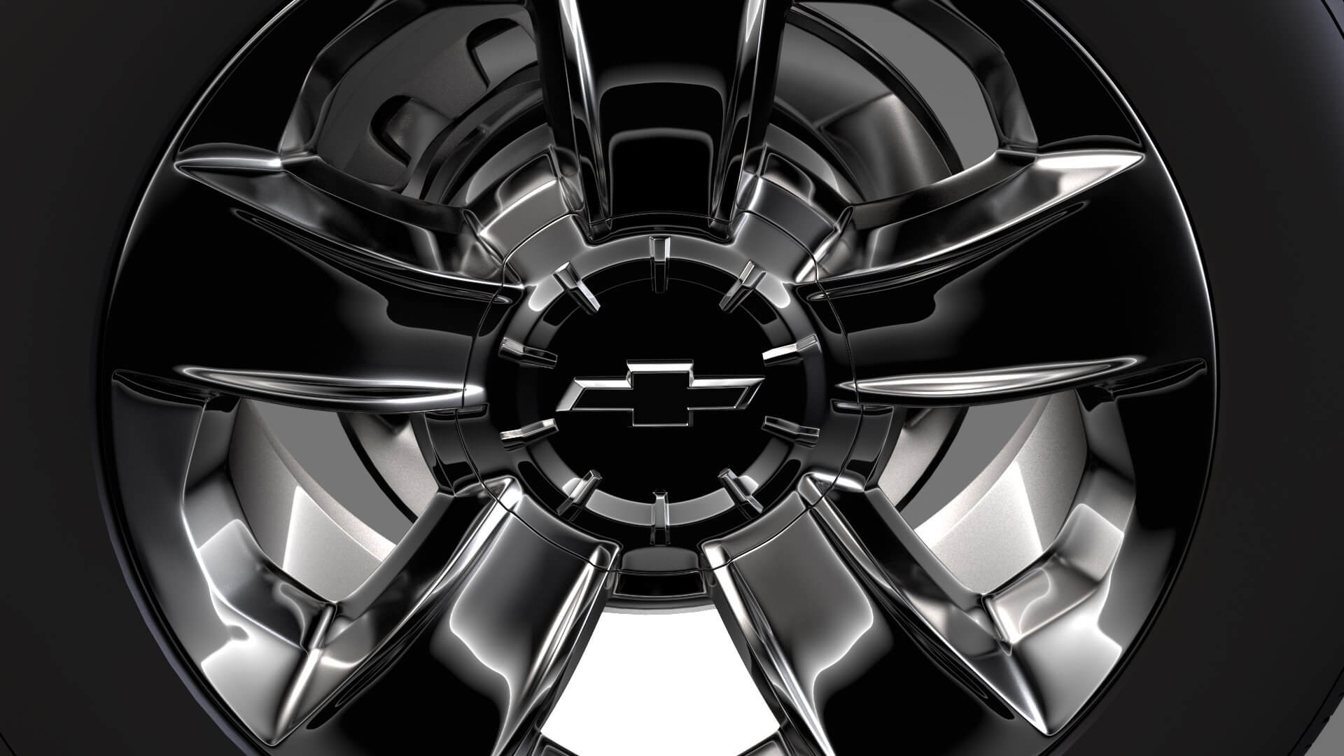 Chevrolet Silverado LTZ Z71 Wheel 2017 - 3D Model by Creative Idea Studio