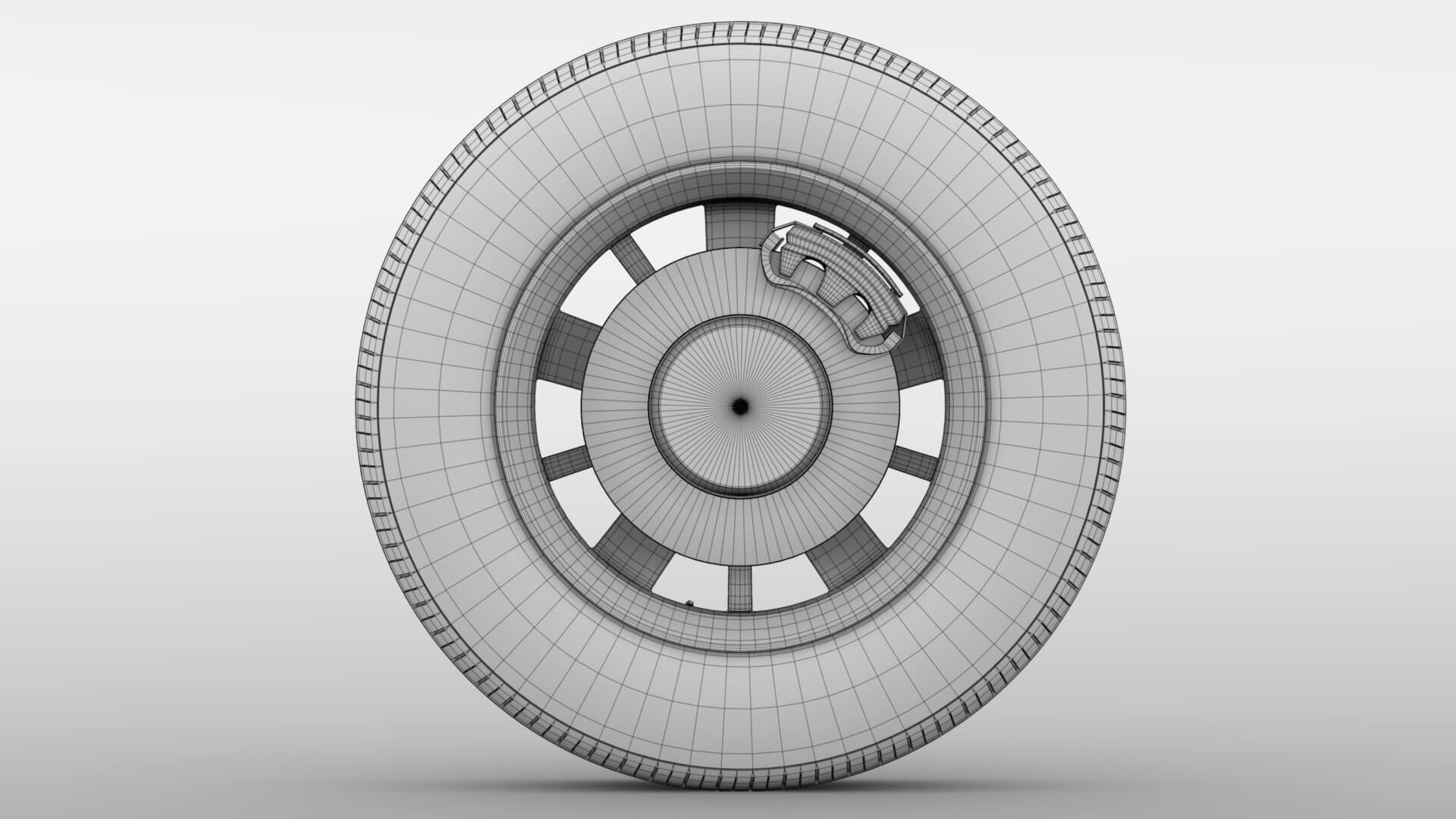 Chevrolet Silverado Wheel 2017 - 3D Model by Creative Idea Studio