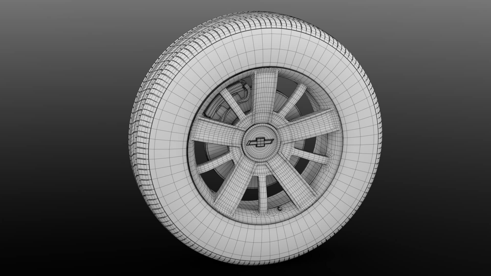 Chevrolet Silverado Wheel 2017 - 3D Model by Creative Idea Studio