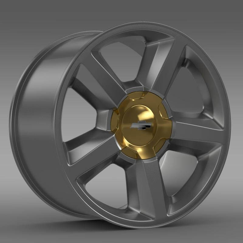 Chevrolet Suburban LTZ 2007 Rim - 3D Model by Creative Idea Studio