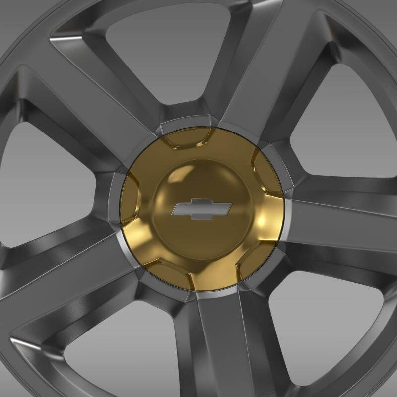 Chevrolet Suburban LTZ 2007 Rim - 3D Model by Creative Idea Studio