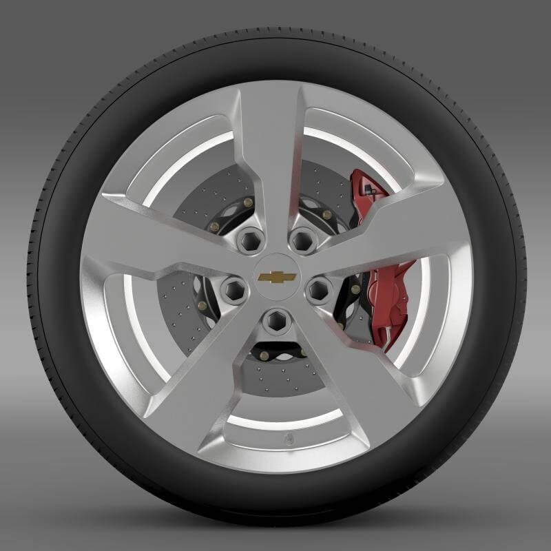 Chevrolet Volt Wheel - 3D Model by Creative Idea Studio