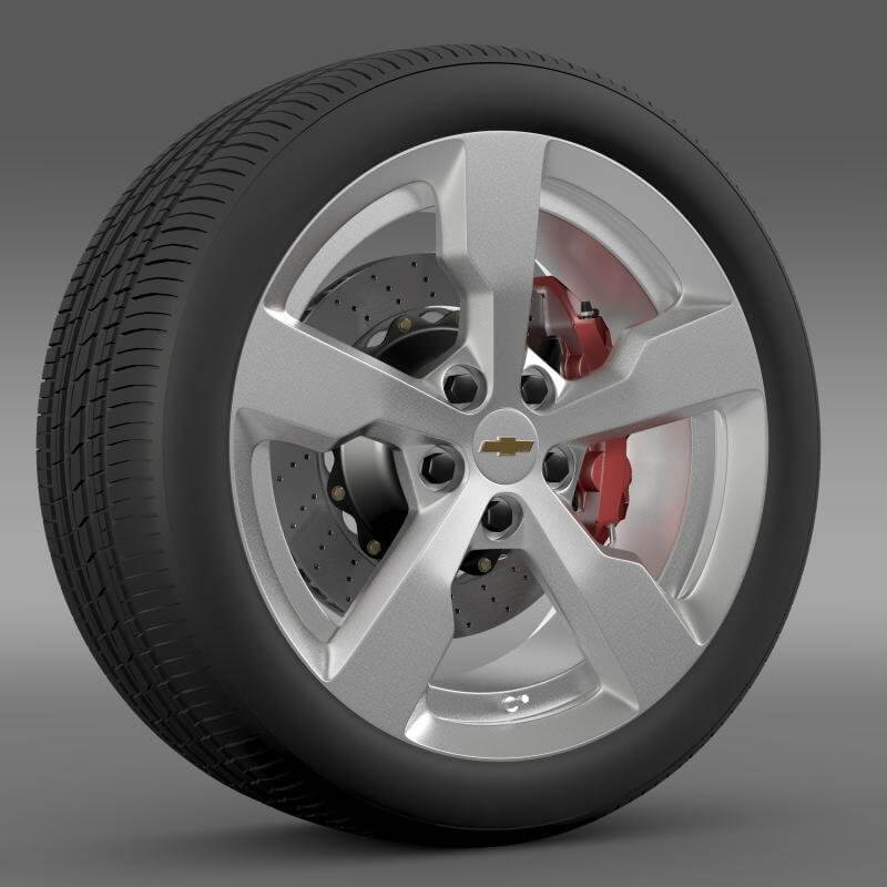 Chevrolet Volt Wheel - 3D Model by Creative Idea Studio