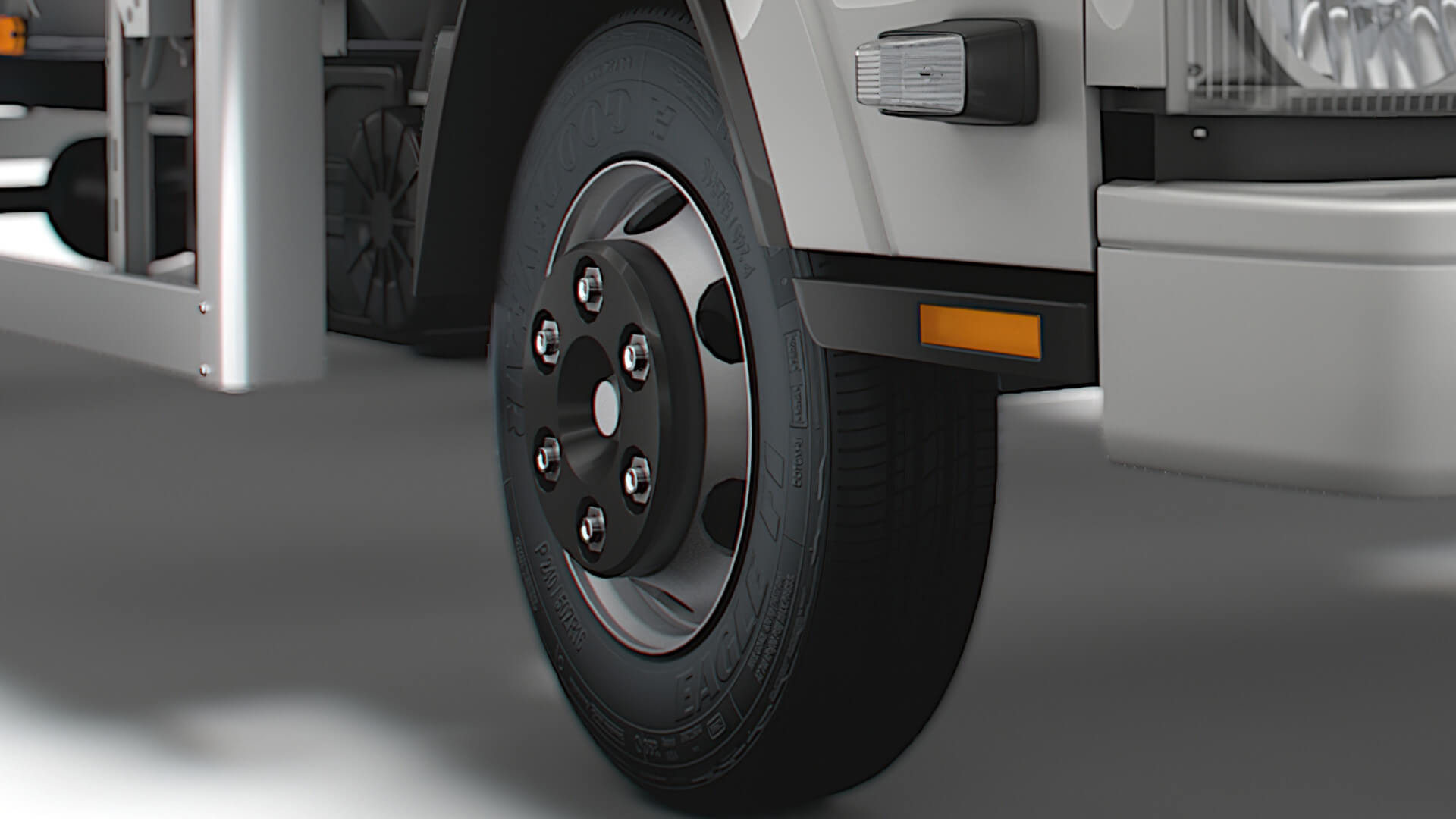 Chevrolet W3500 2021 Wheel - 3D Model by Creative Idea Studio