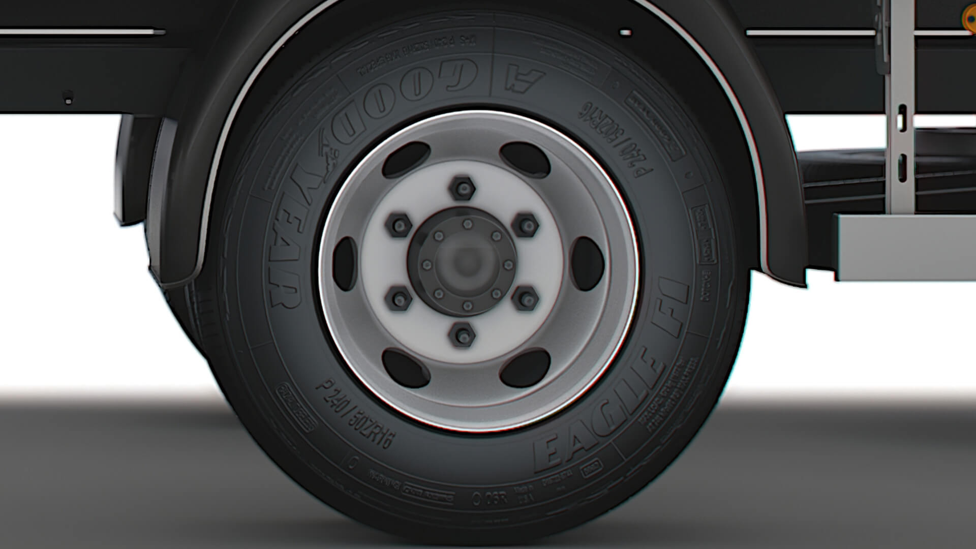 Chevrolet W3500 2021 Wheel - 3D Model by Creative Idea Studio
