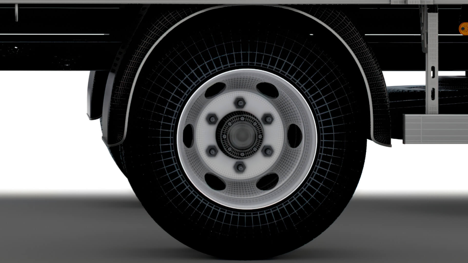 Chevrolet W3500 2021 Wheel - 3D Model by Creative Idea Studio