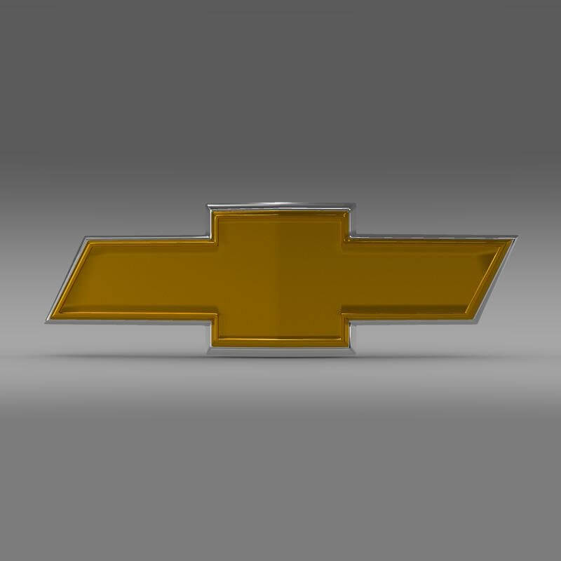 Chevrolet Logo - 3D Model by Creative Idea Studio