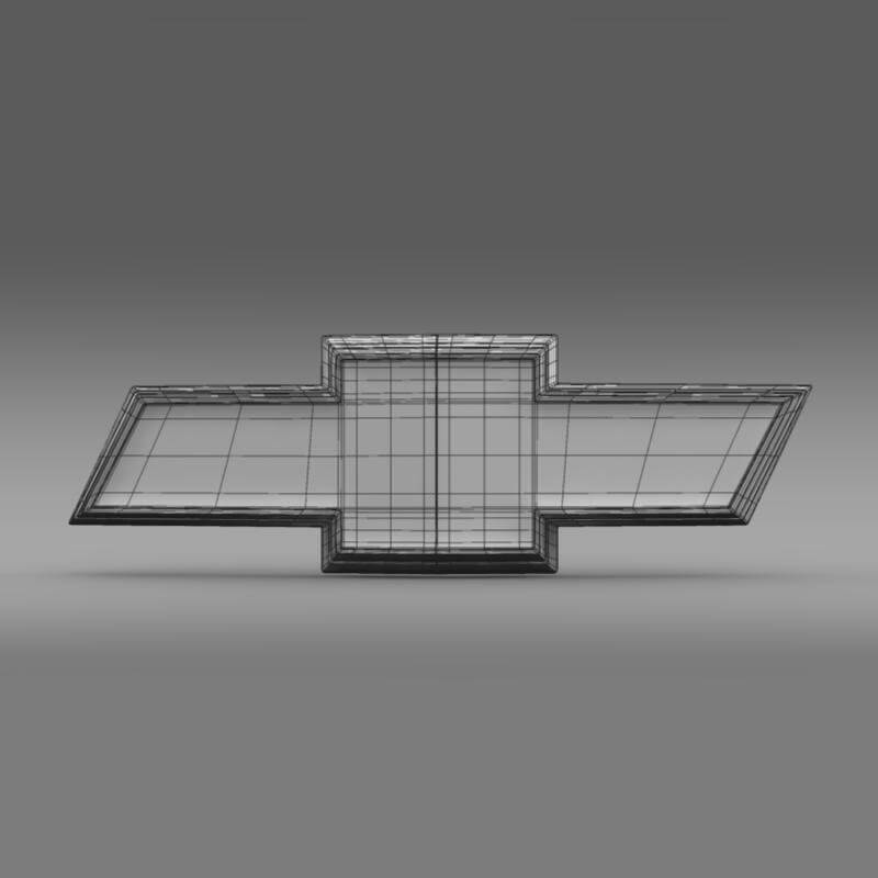 Chevrolet Logo - 3D Model by Creative Idea Studio