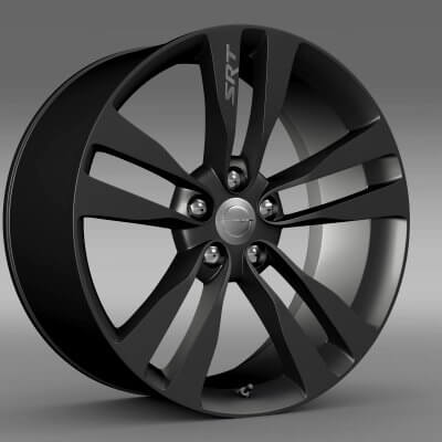 Chrysler 300 SRT8 Satin Vapor Rim - 3D Model by Creative Idea Studio