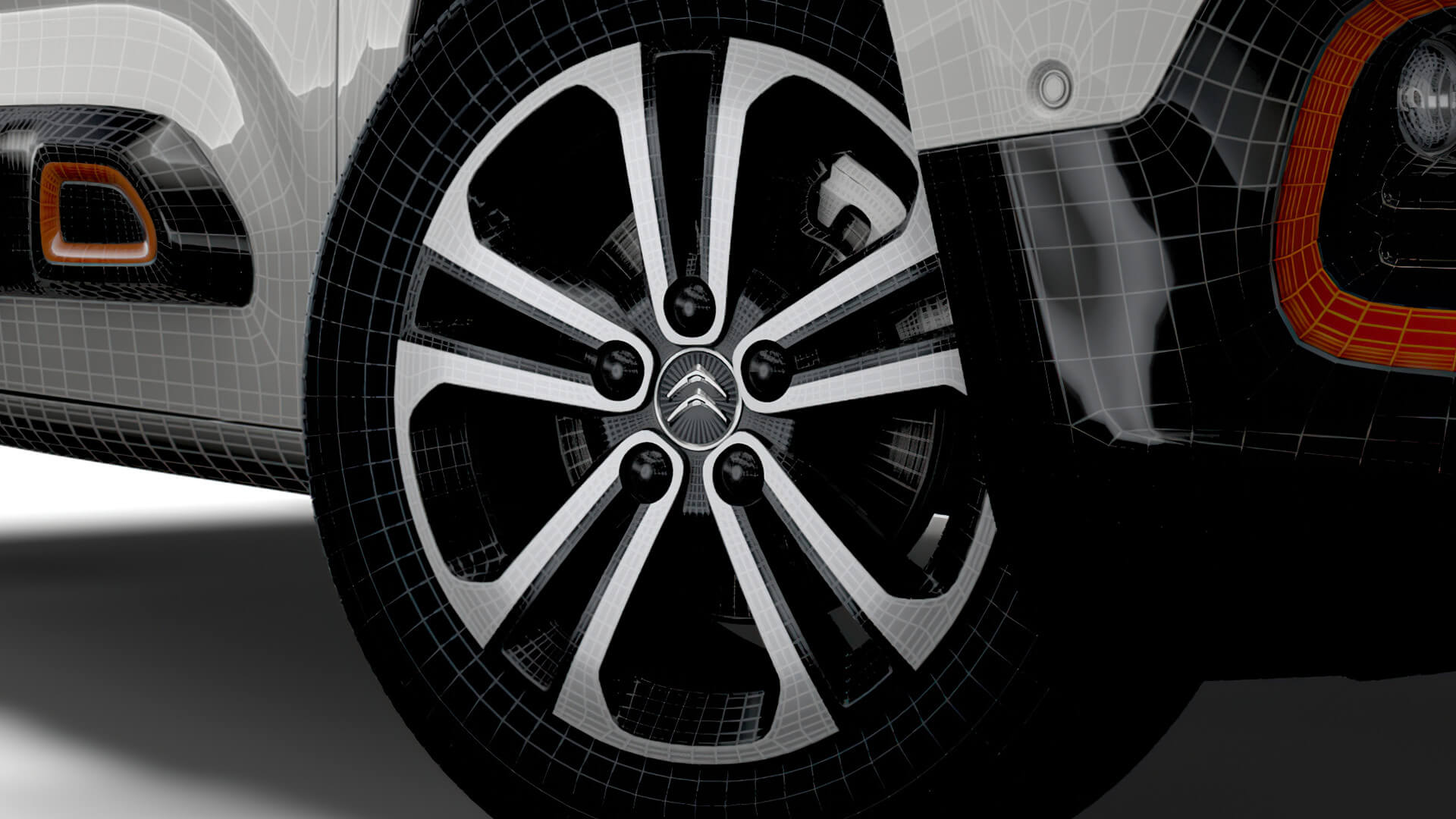 Citroen Berlingo Multispace 2021 Wheel - 3D Model by Creative Idea Studio