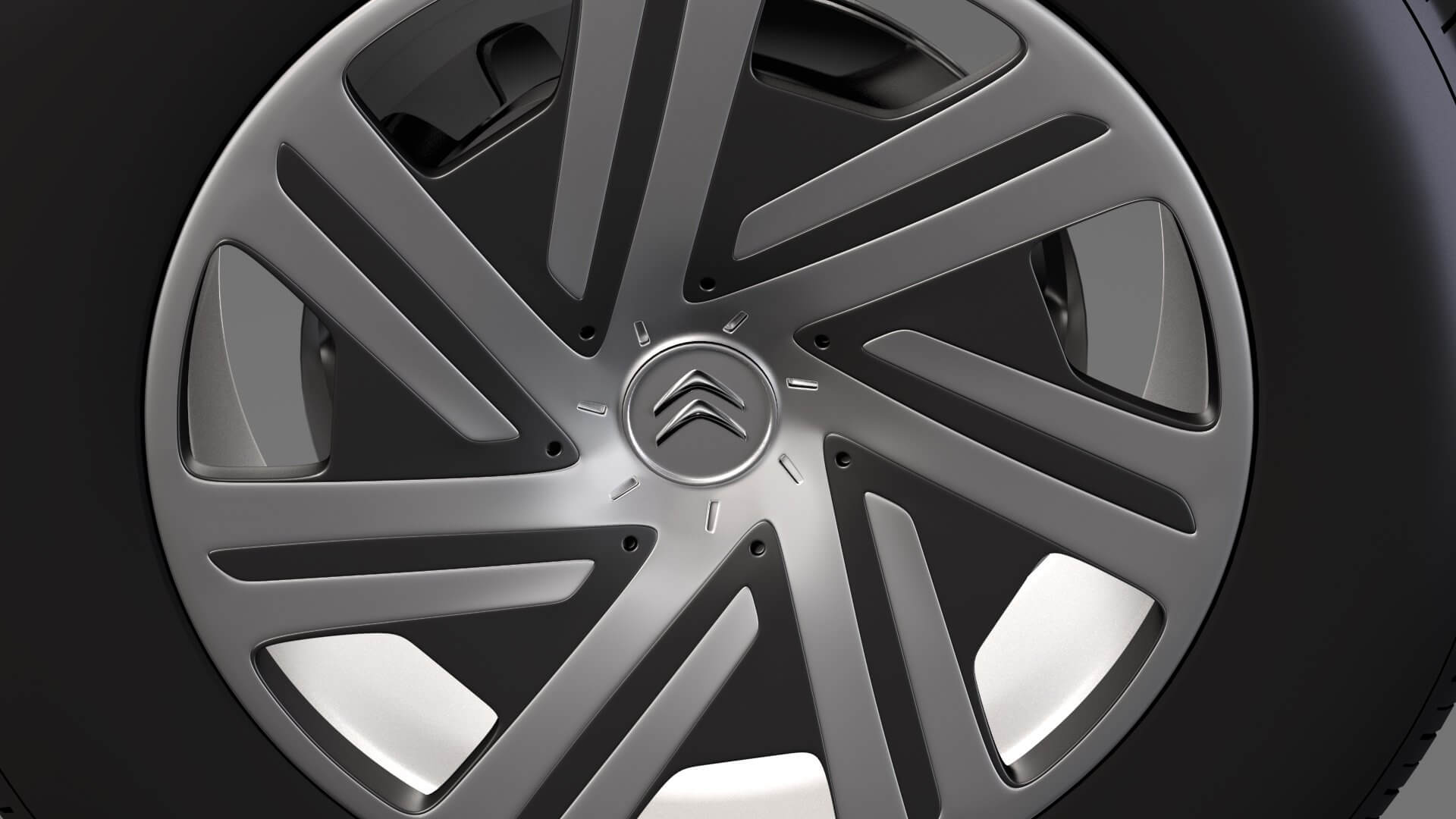 Citroen Berlingo Wheel 2017 - 3D Model by Creative Idea Studio