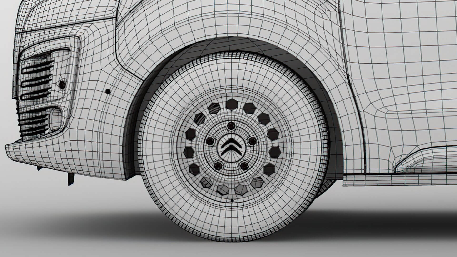 Citroen Dispatch 2020 Wheel - 3D Model by Creative Idea Studio