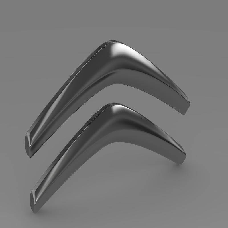 Citroen Logo - 3D Model by Creative Idea Studio