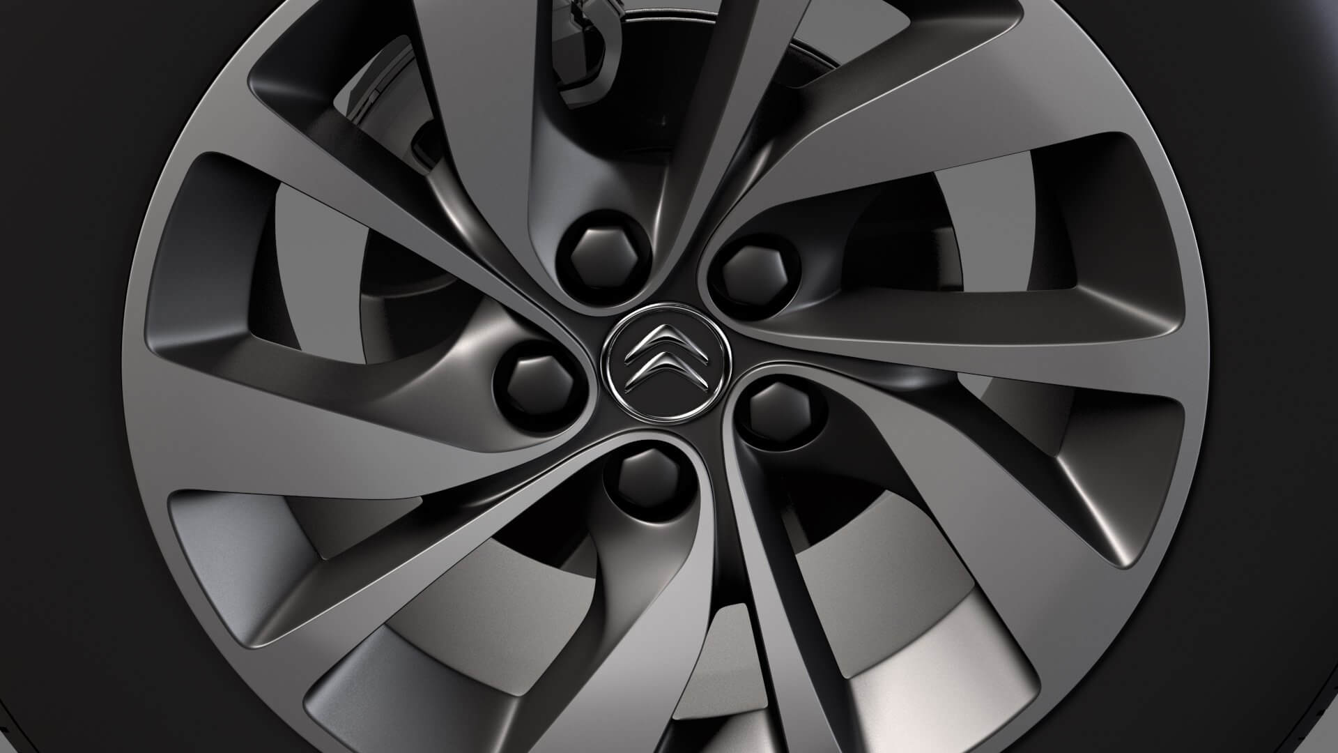 Citroen SpaceTourer 2017 Wheel - 3D Model by Creative Idea Studio