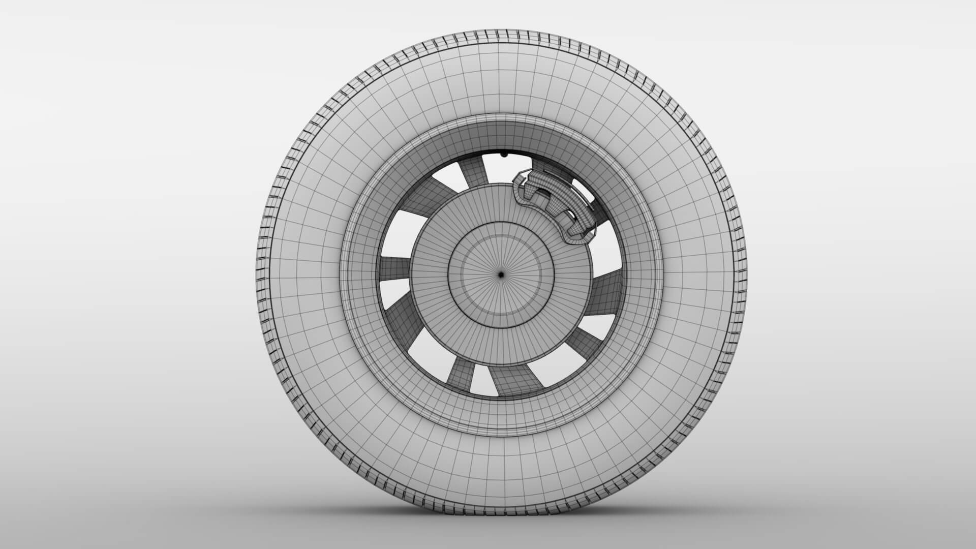 Citroen SpaceTourer 2017 Wheel - 3D Model by Creative Idea Studio