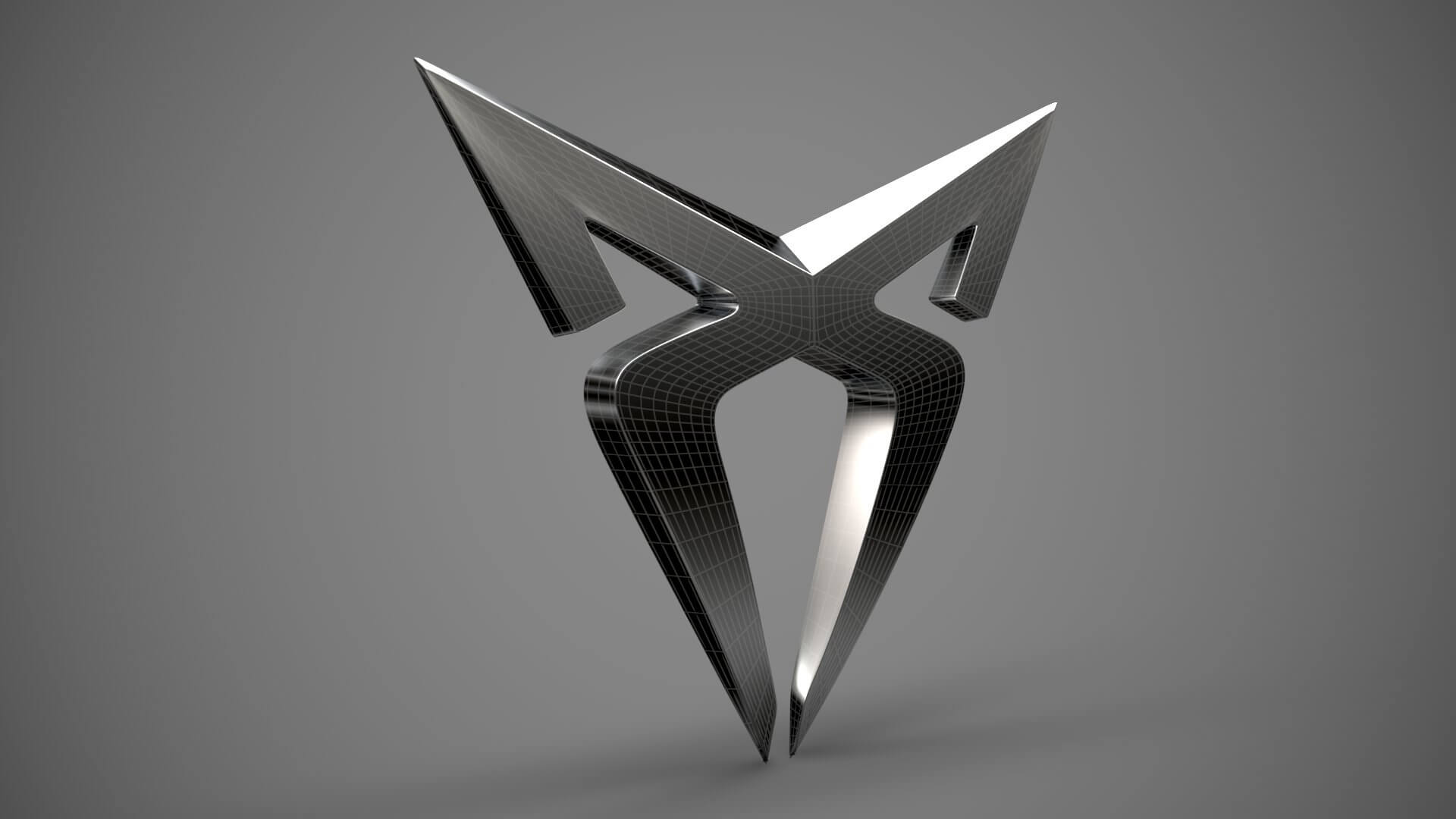 Cupra Logo - 3D Model by Creative Idea Studio