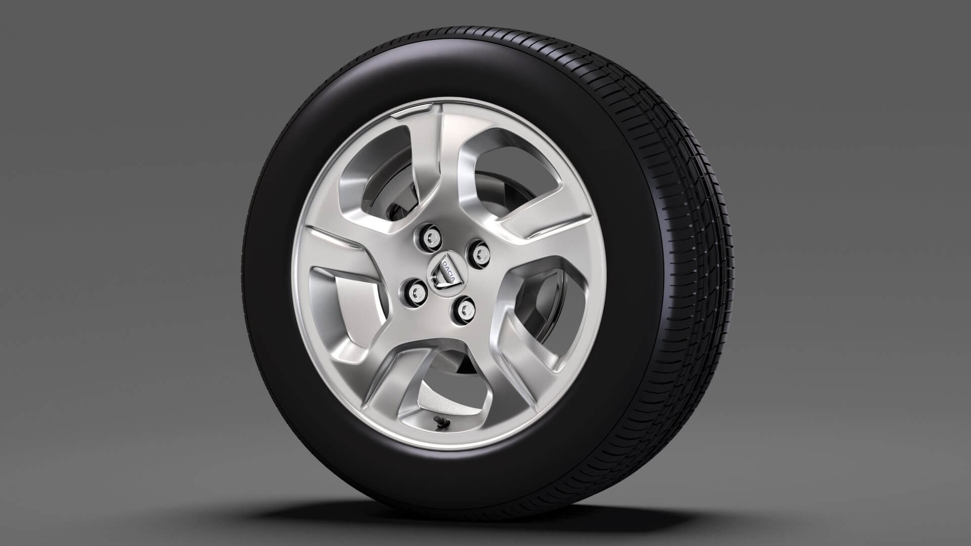 Dacia Logan Wheel 2016 - 3D Model by Creative Idea Studio