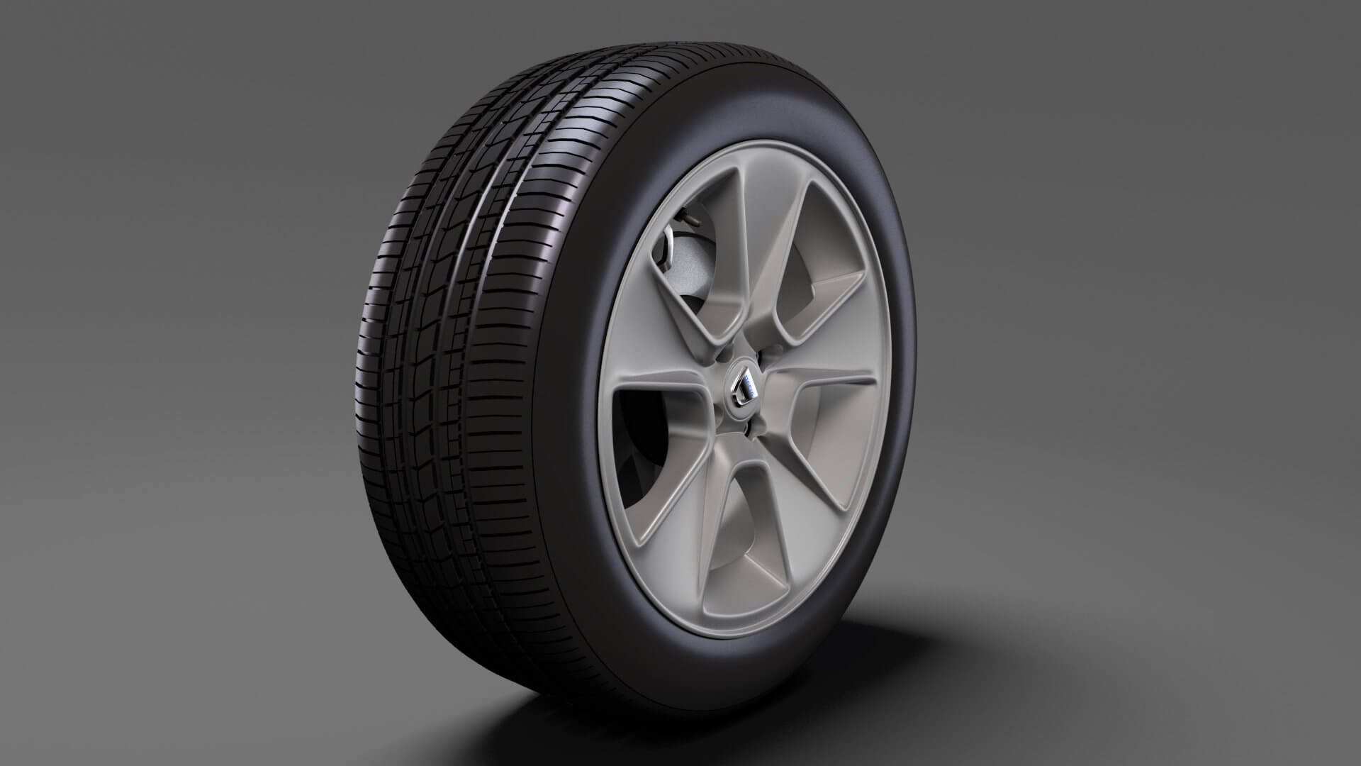 Dacia Sandero Wheel 2017 - 3D Model by Creative Idea Studio