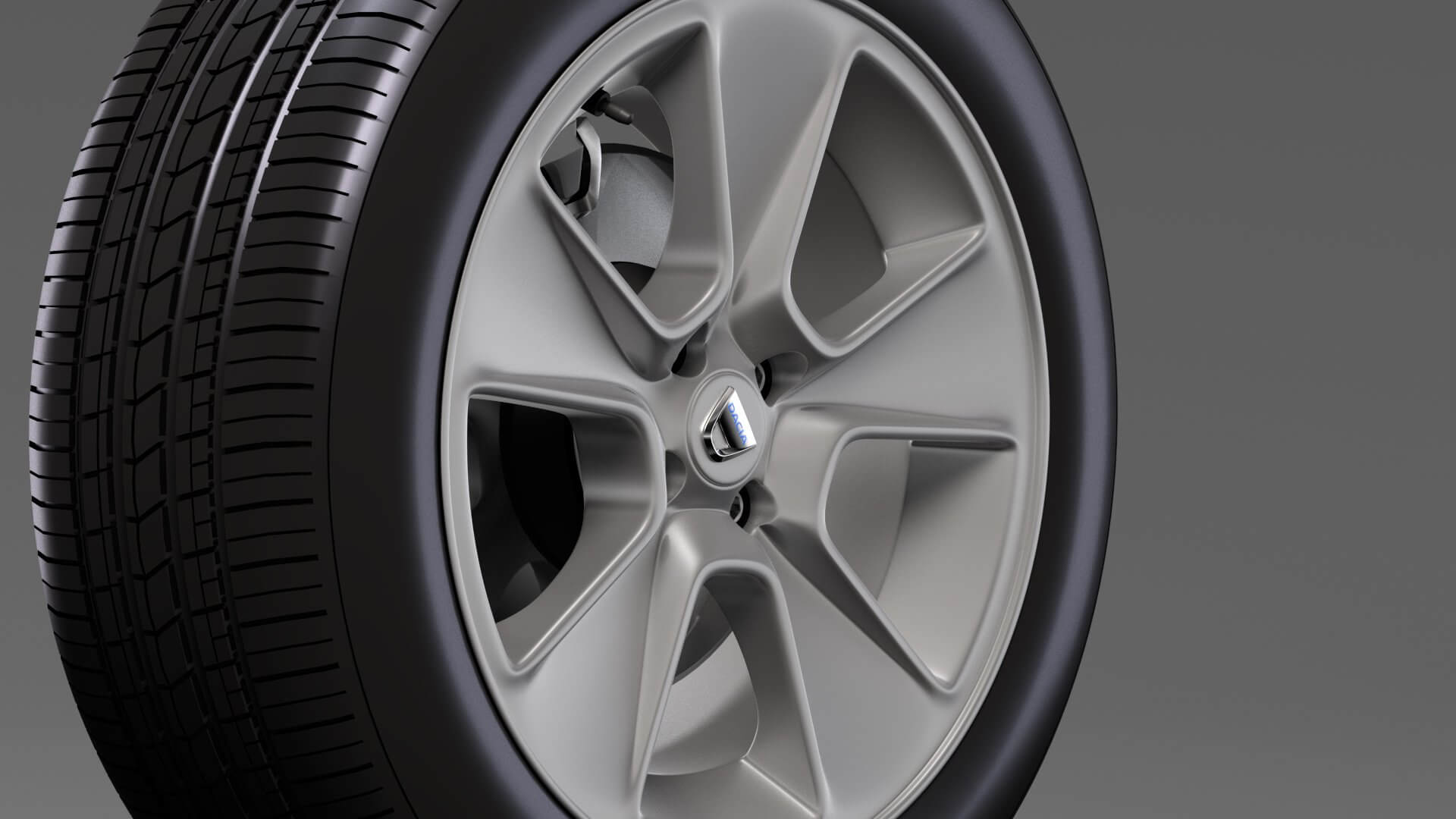 Dacia Sandero Wheel 2017 - 3D Model by Creative Idea Studio