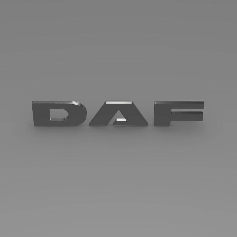DAF Logo - 3D Model by Creative Idea Studio