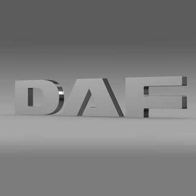DAF Logo - 3D Model by Creative Idea Studio