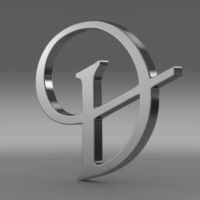 Daimler Logo - 3D Model by Creative Idea Studio