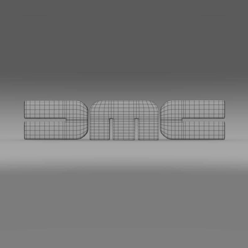 DMC Logo - 3D Model by Creative Idea Studio