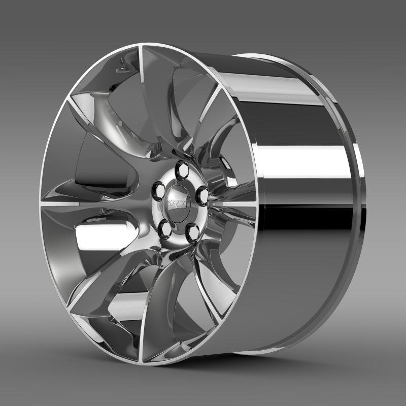 Dodge Challenger SRT Rim - 3D Model by Creative Idea Studio