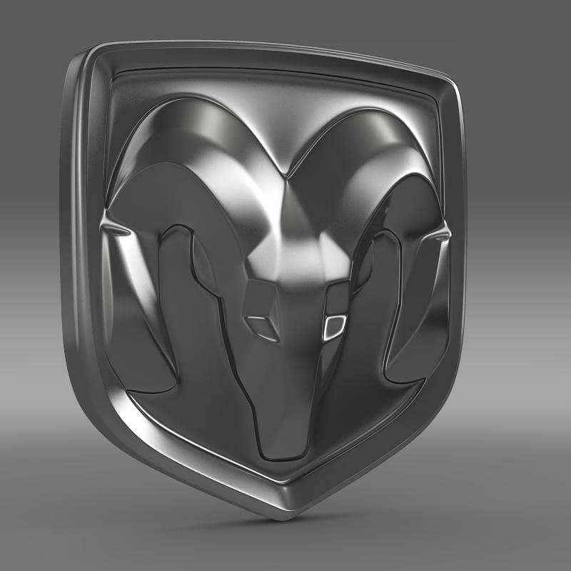 Dodge Logo - 3D Model by Creative Idea Studio